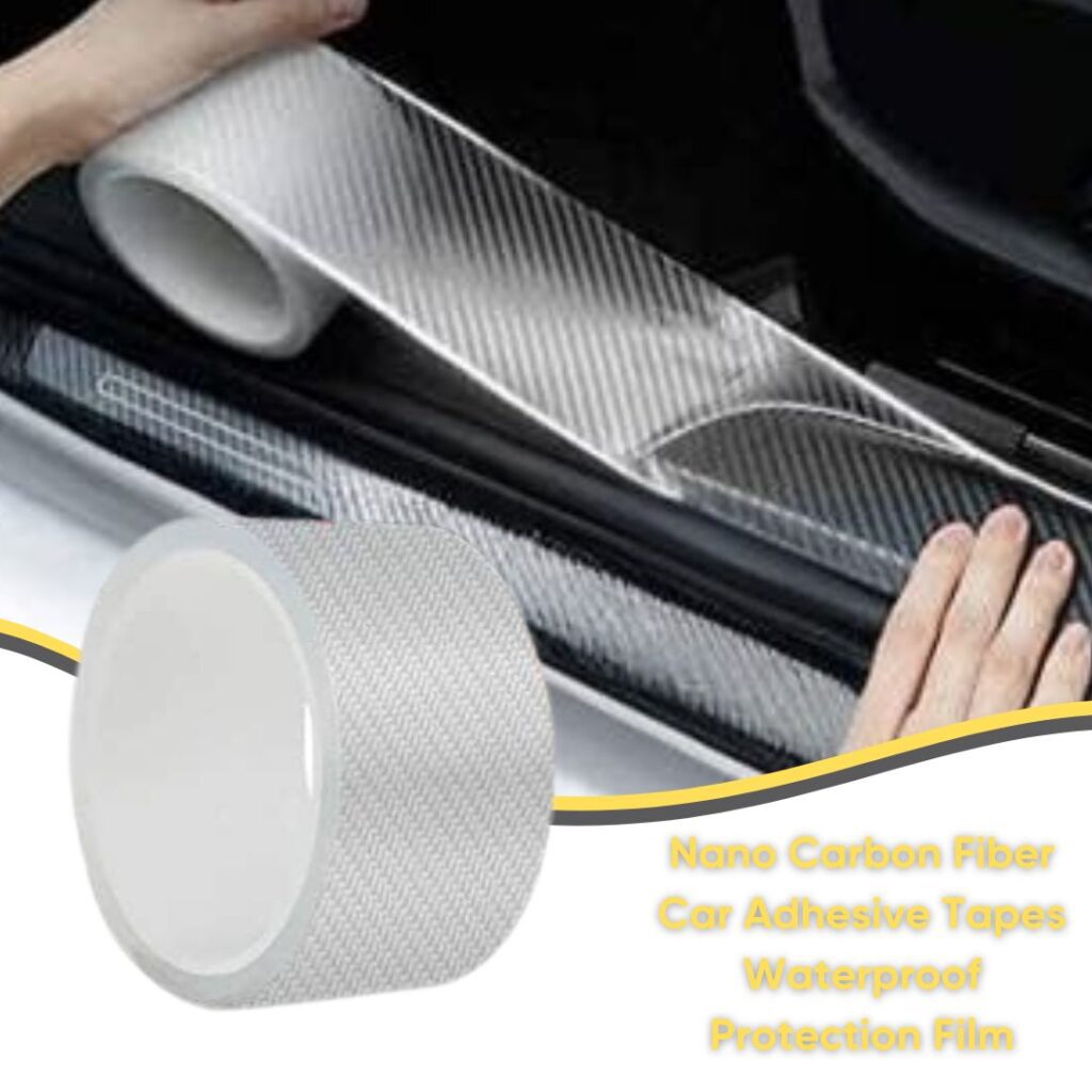 Nano Carbon Fiber Car Adhesive Tapes Waterproof Protection Film ...